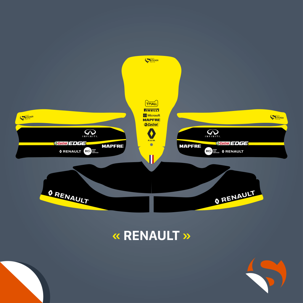 KIT DÉCO F1 - RACING POINT 2019